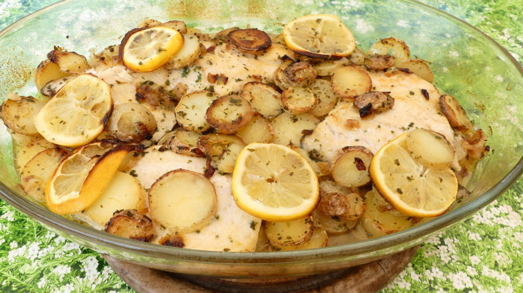 Filets de truite au four - Cocottes et coquillettes